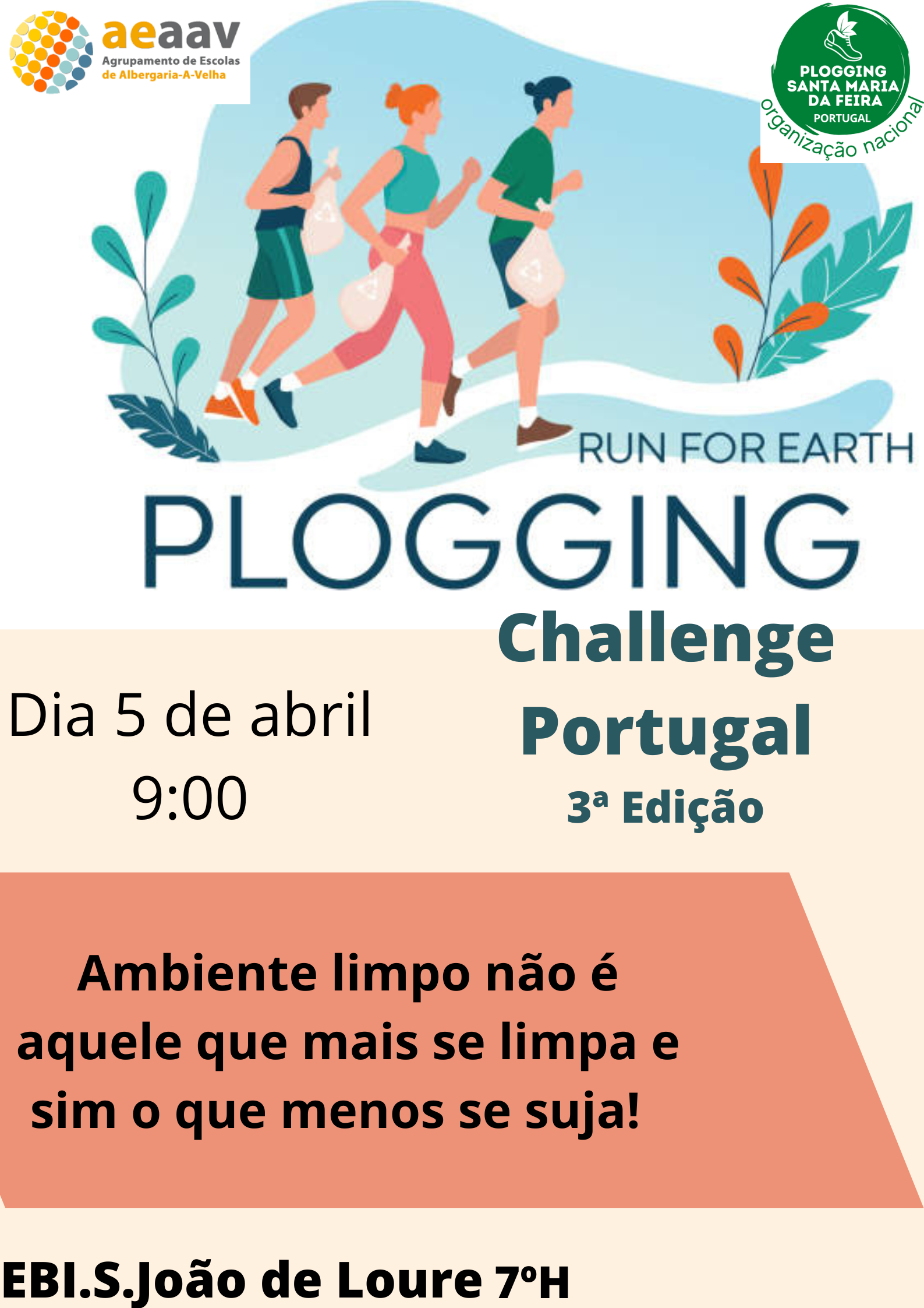 Plogging Challenge Portugal :: AEAAV